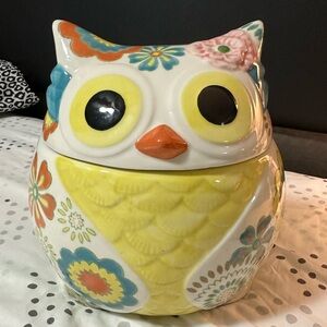 Pier 1 | Kitchen | Pier Owl 5 Piece Set Cookie Jar Salt And Pepper ...